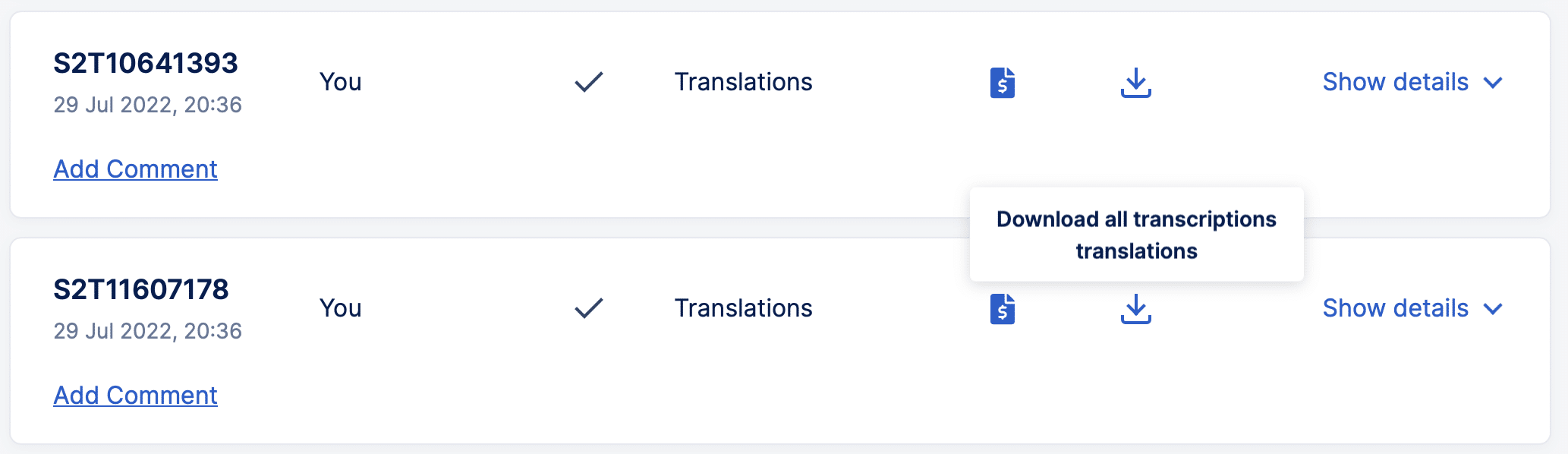 Receiving final translations - GoTranscript Help Center | Get Answers & Support
